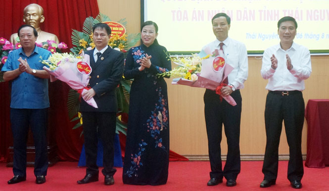 Bổ nhiệm Chánh án Tòa án Nhân dân tỉnh